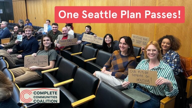 RELEASE: Seattle Passes Bold Plan for Housing Abundance - Futurewise